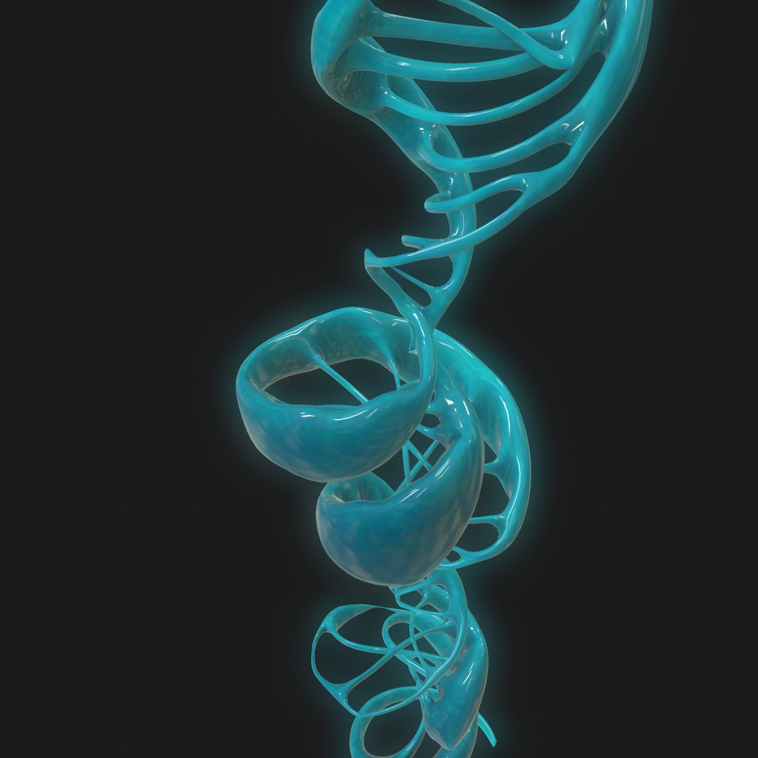 3D Dna Science Helix - TurboSquid 1430286