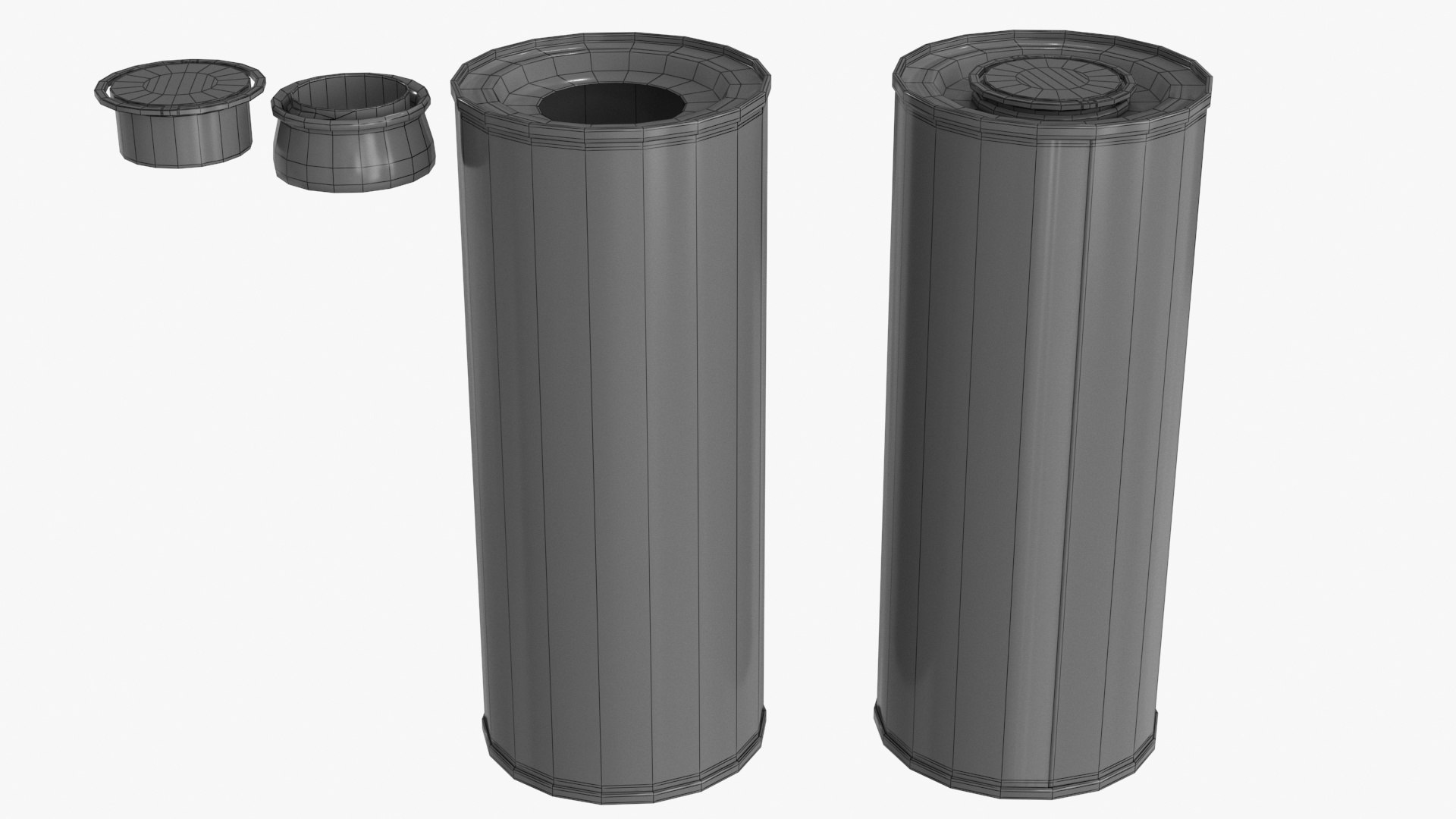 3D Olive Tube Oil Can - TurboSquid 2259219