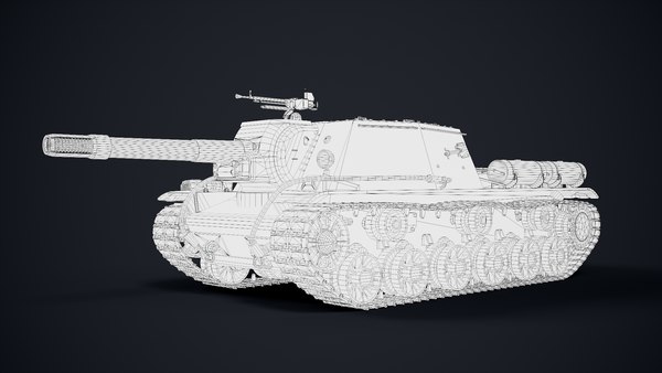 Tank ww2 gameready 3D model - TurboSquid 1670403