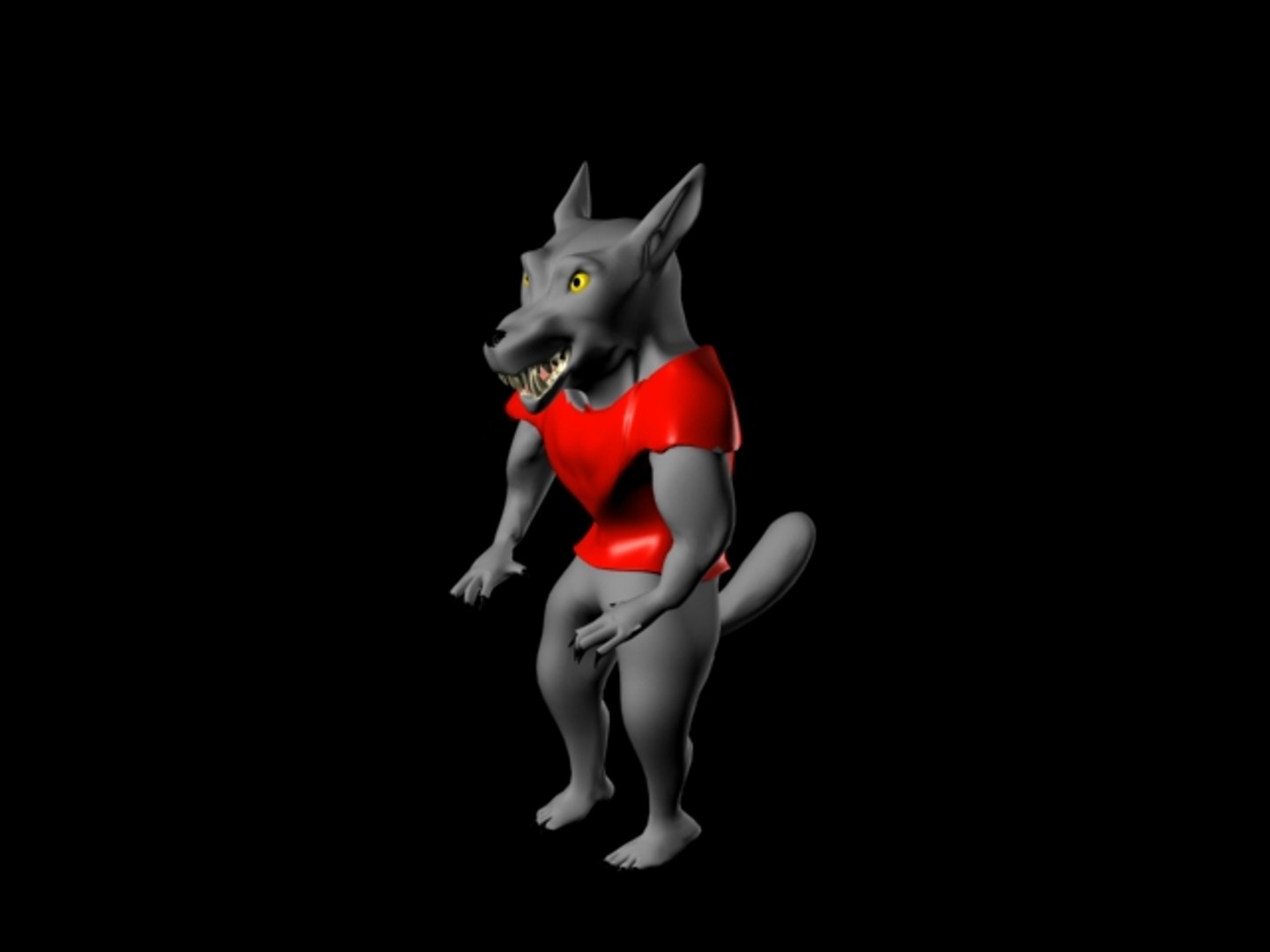 3d Model Wolfman Wolf