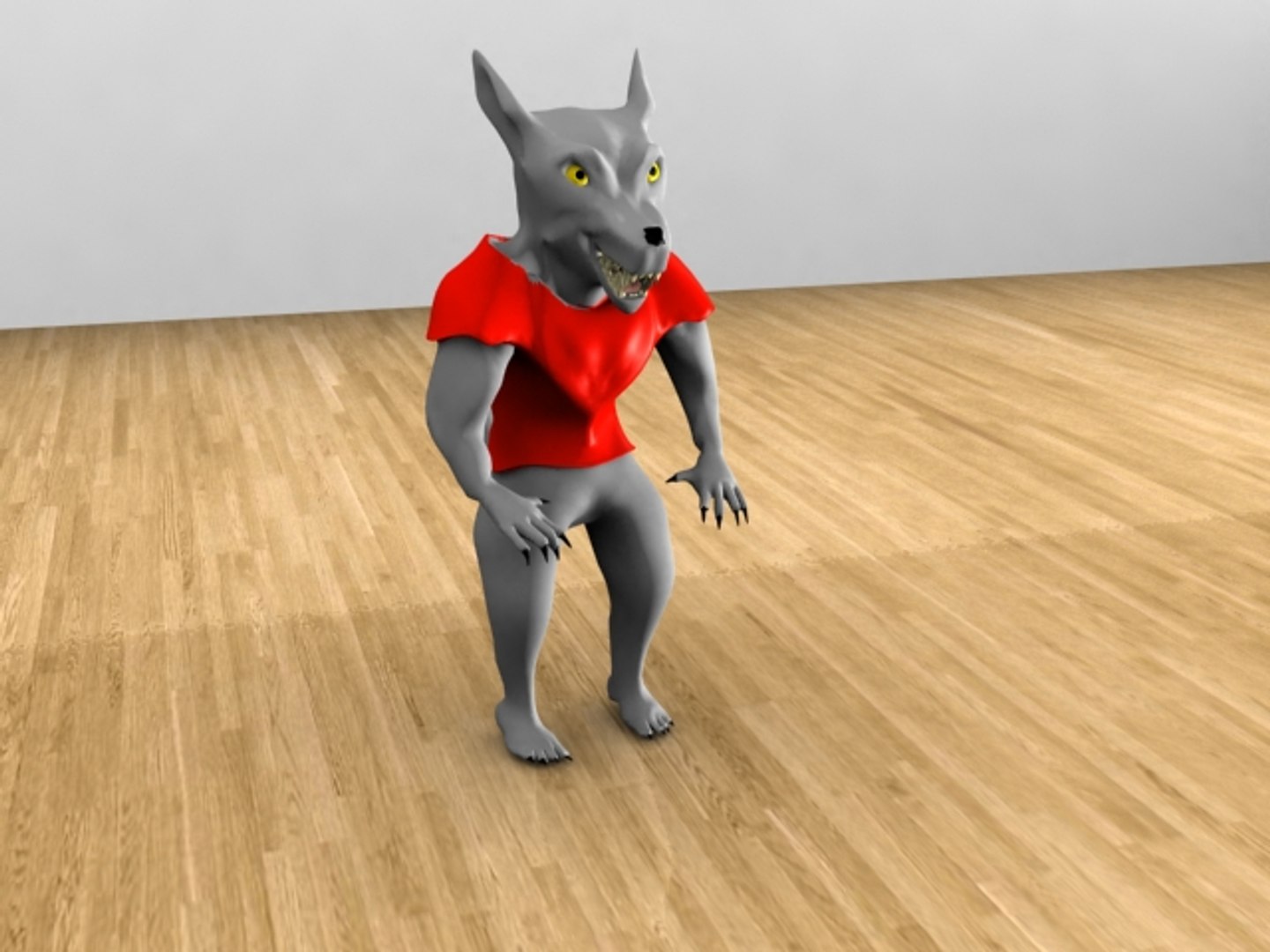 3d Model Wolfman Wolf