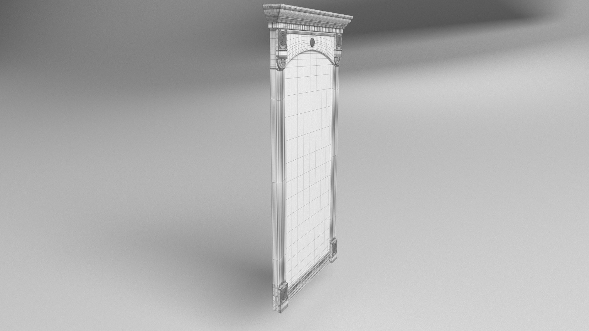 3D american gothic pier mirror model - TurboSquid 1173146