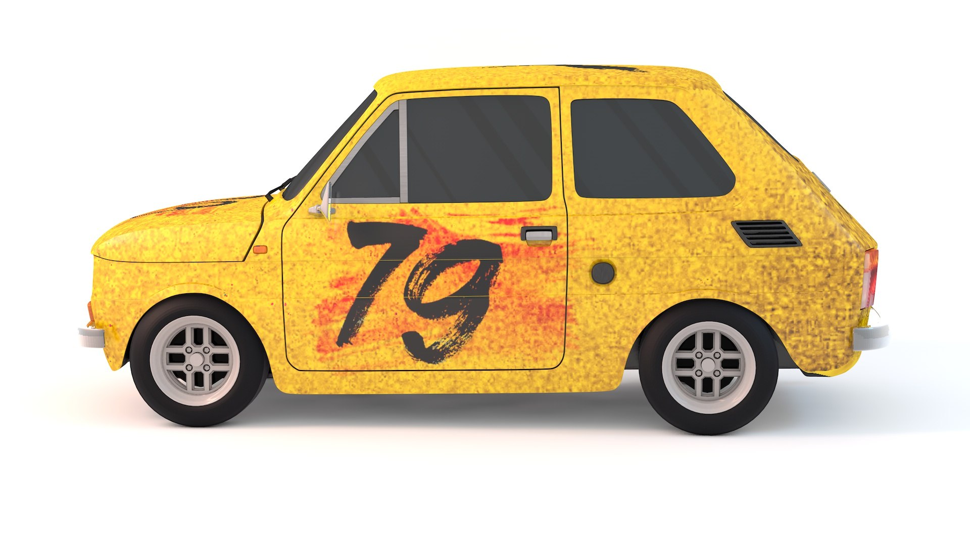 3D Fiat 126 Model - TurboSquid 1768714
