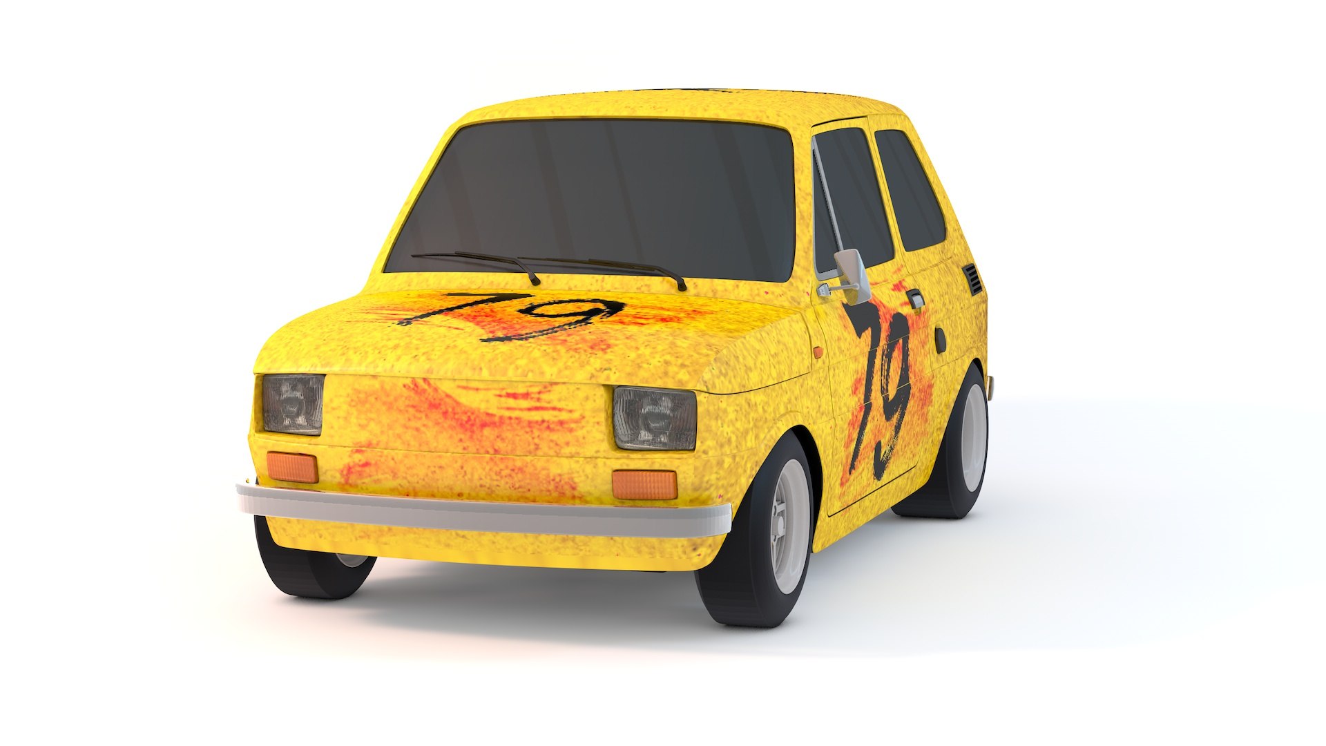 3D Fiat 126 Model - TurboSquid 1768714