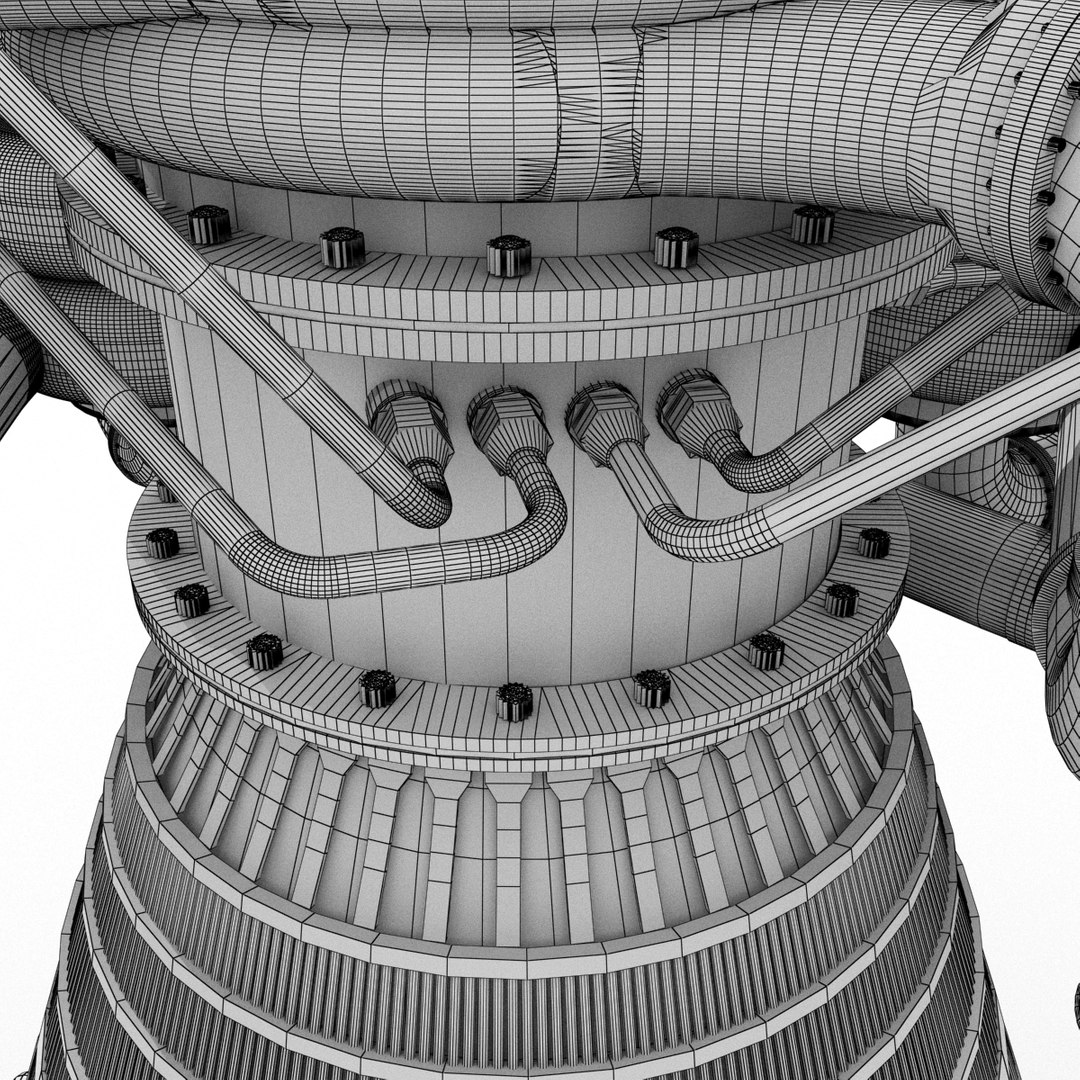 3d Liquid Rocket Engine