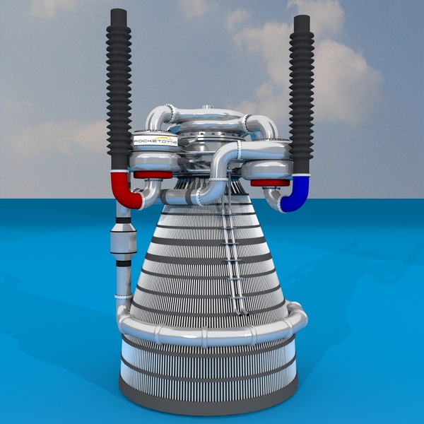 3d liquid rocket engine