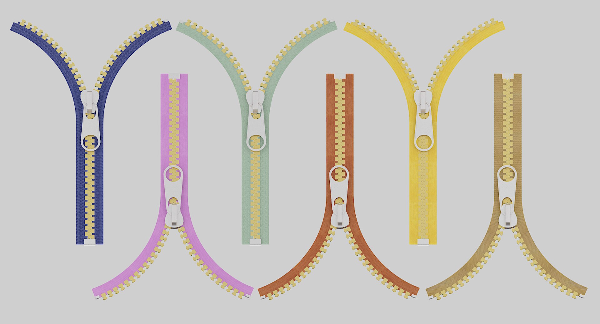 Zipper 3D | 1143334 | TurboSquid