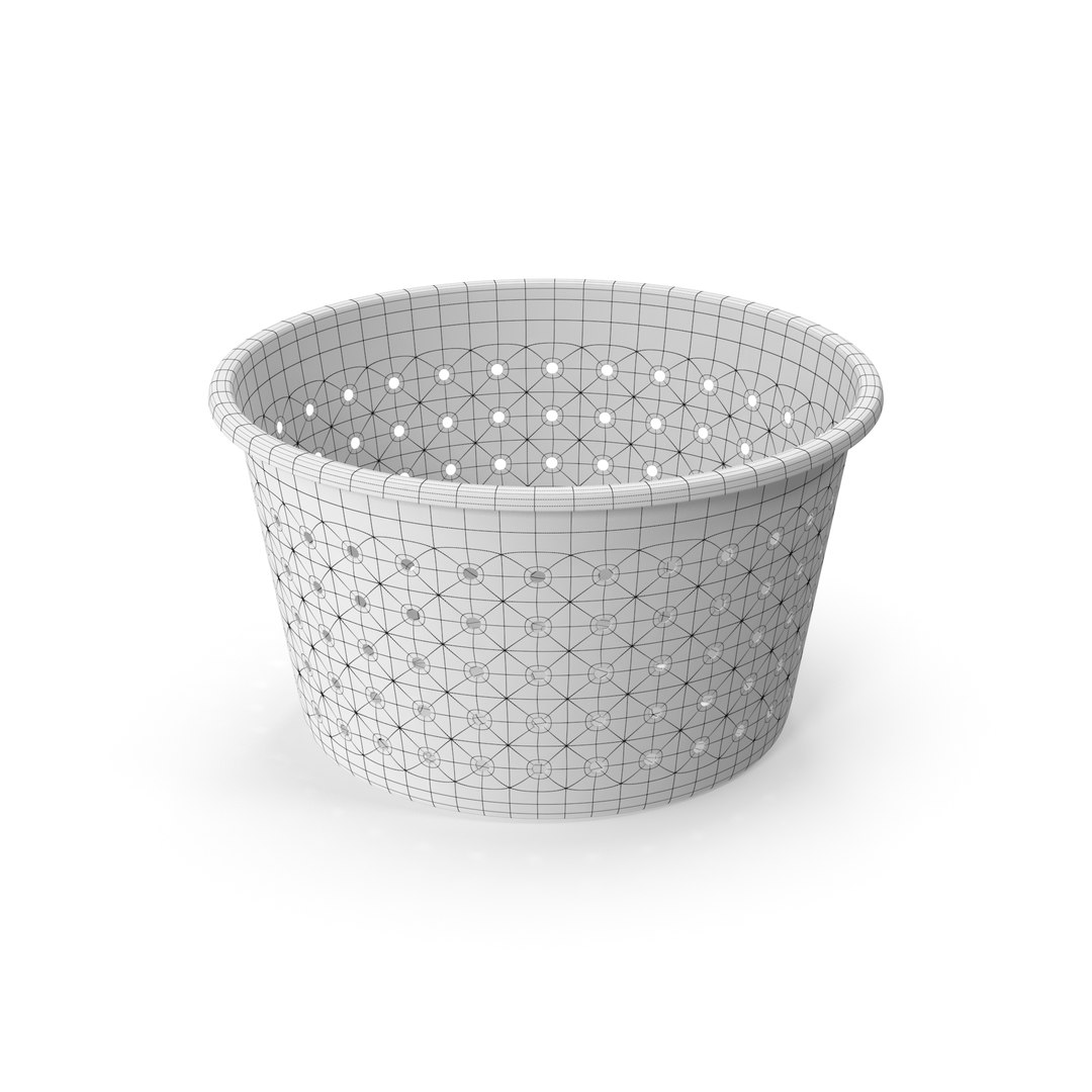 3D Stainless Steel Colander - TurboSquid 2178282