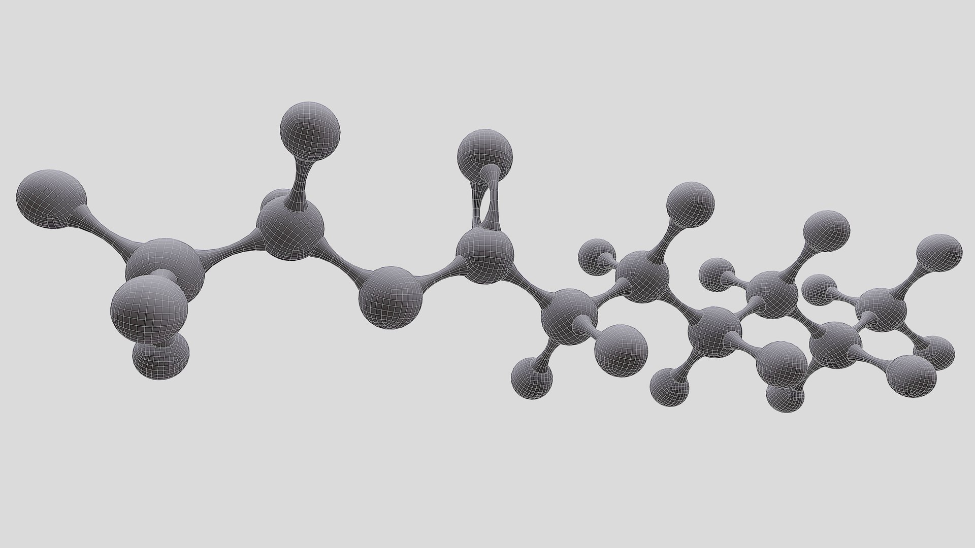 3D Ethyl Heptanoate Molecule With PBR 4K 8K model - TurboSquid 1943692