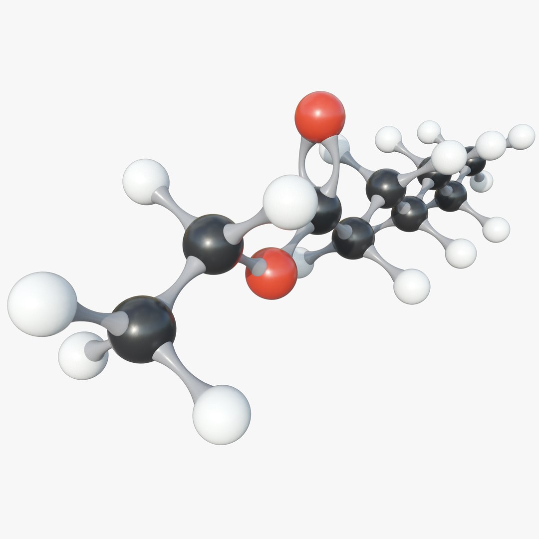 3D Ethyl Heptanoate Molecule With PBR 4K 8K model - TurboSquid 1943692
