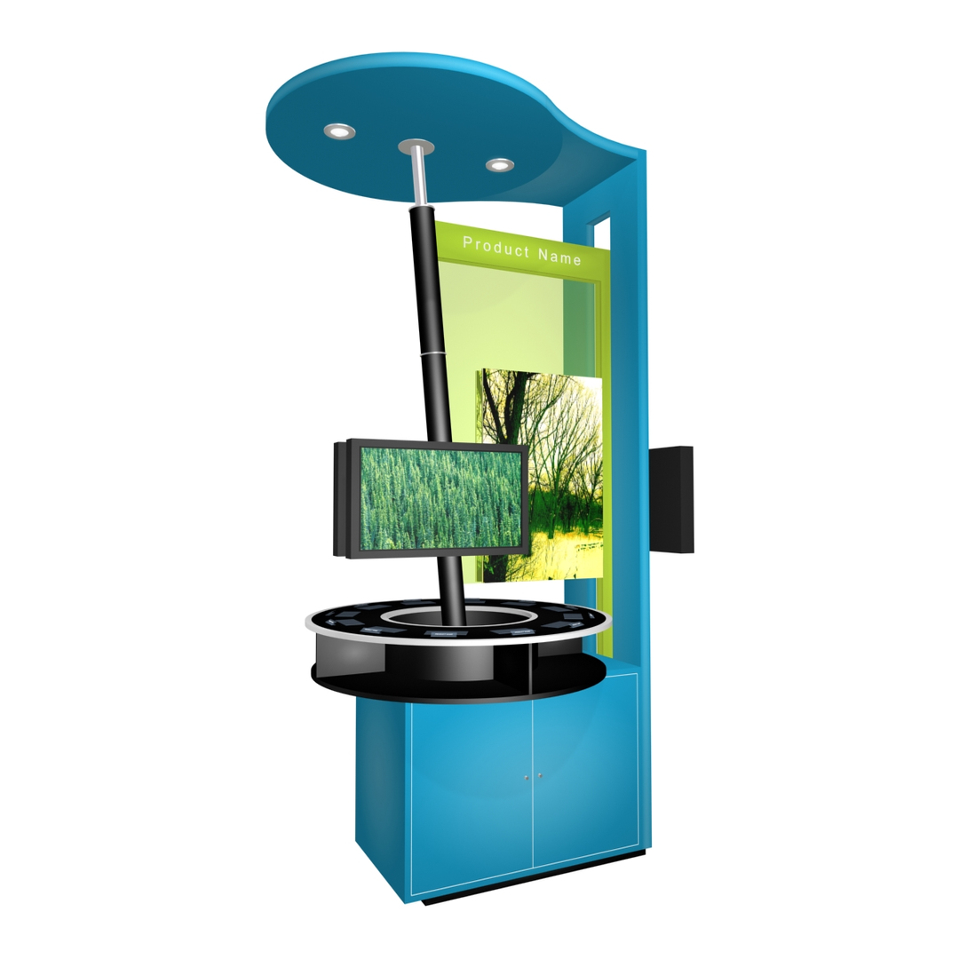3d model graphic brochure