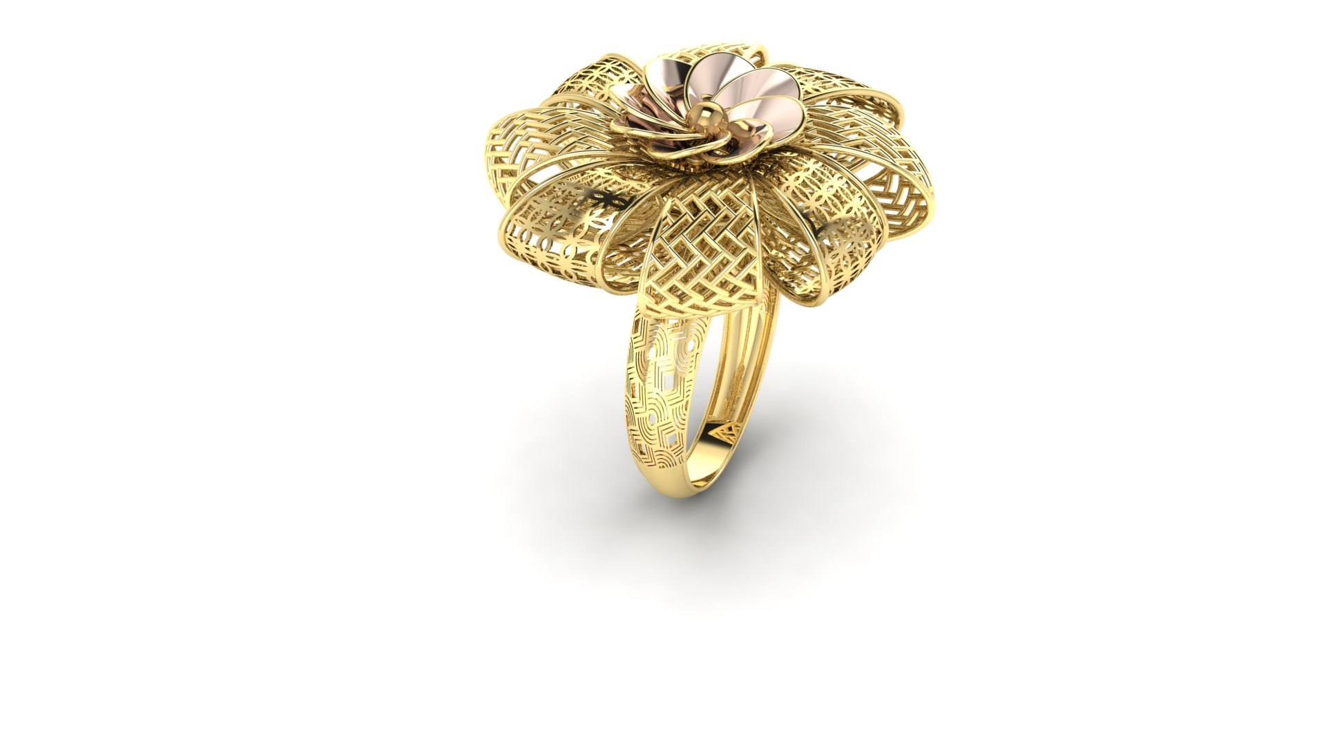 Flower Ring-1 3D - TurboSquid 2117433