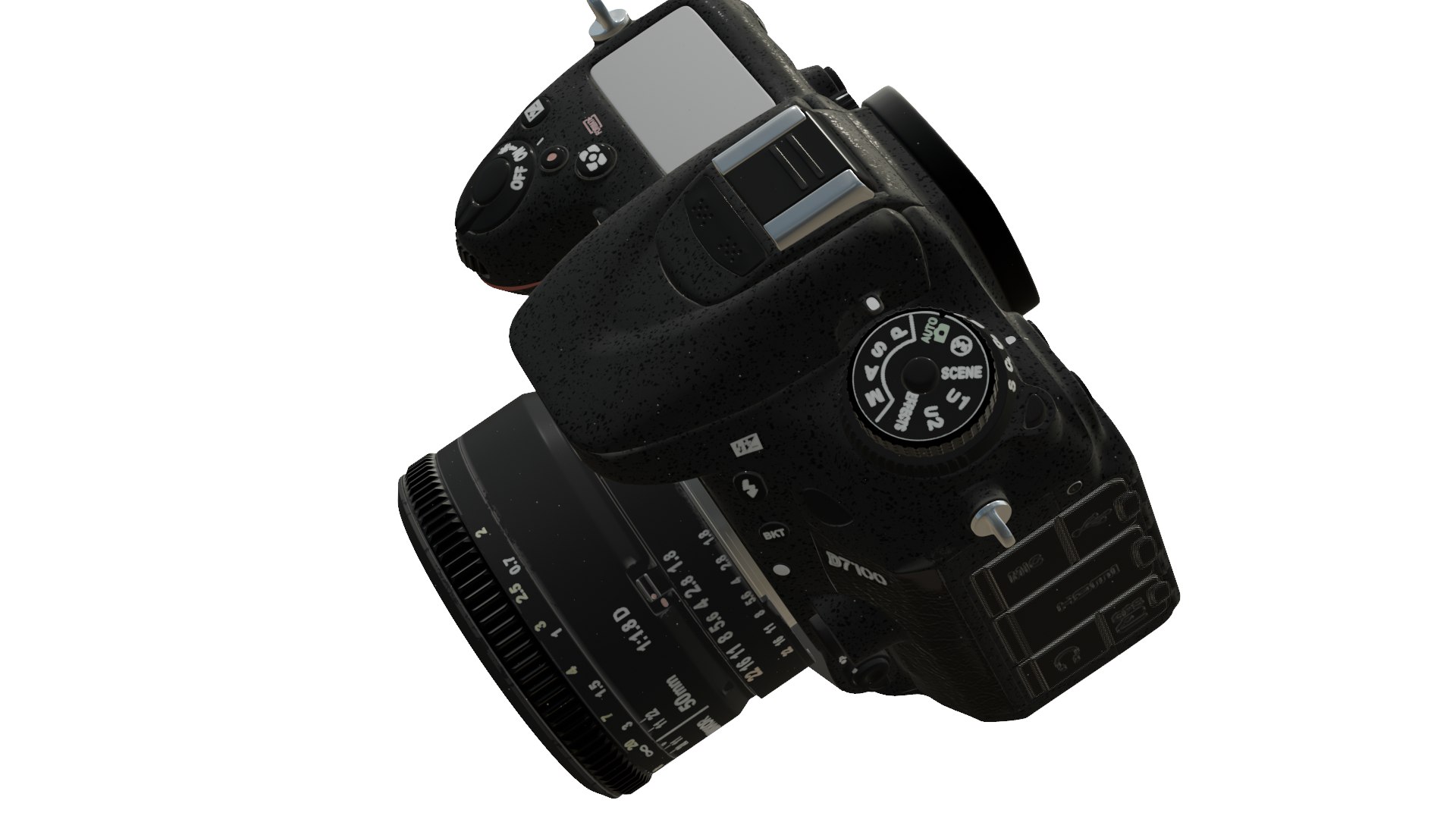 3D NIKON 1700D - TurboSquid 2216525