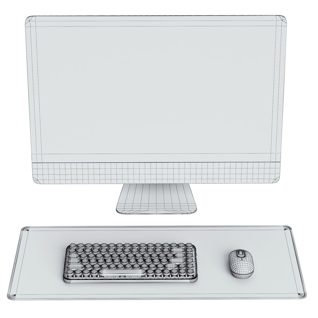 PC Set 2 Model - TurboSquid 1955171