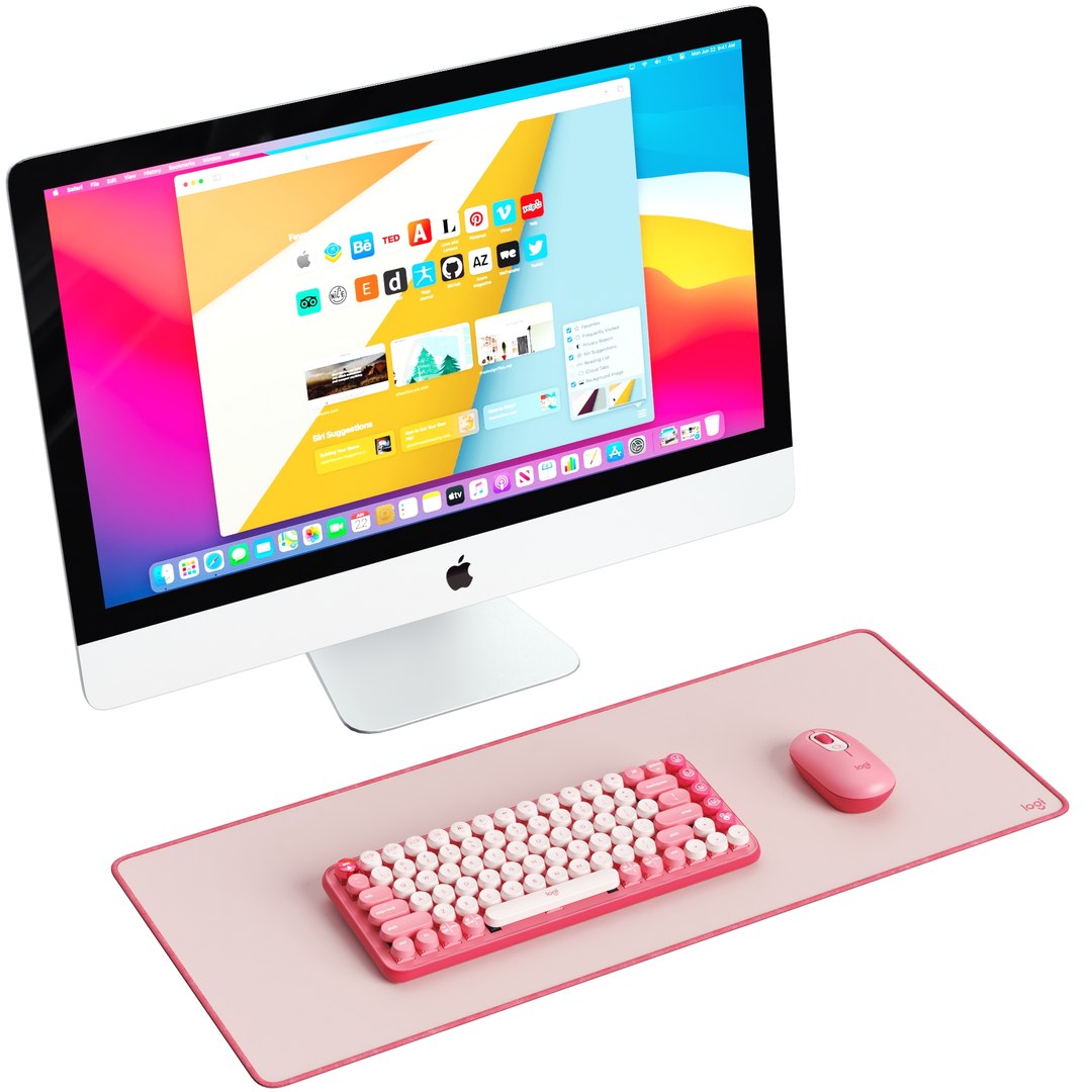 PC Set 2 Model - TurboSquid 1955171