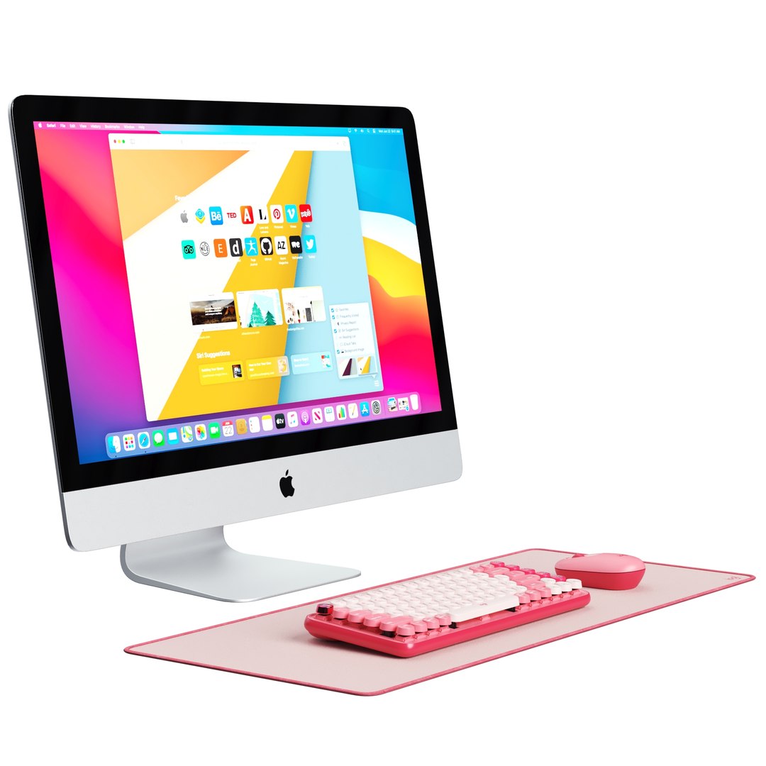 PC Set 2 Model - TurboSquid 1955171