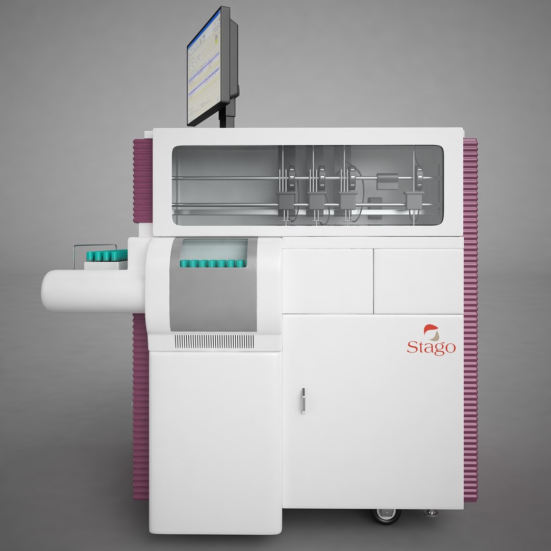 Diagnostica Stago Sta-r 3d Model