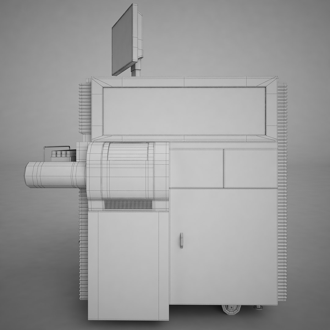 Diagnostica Stago Sta-r 3d Model