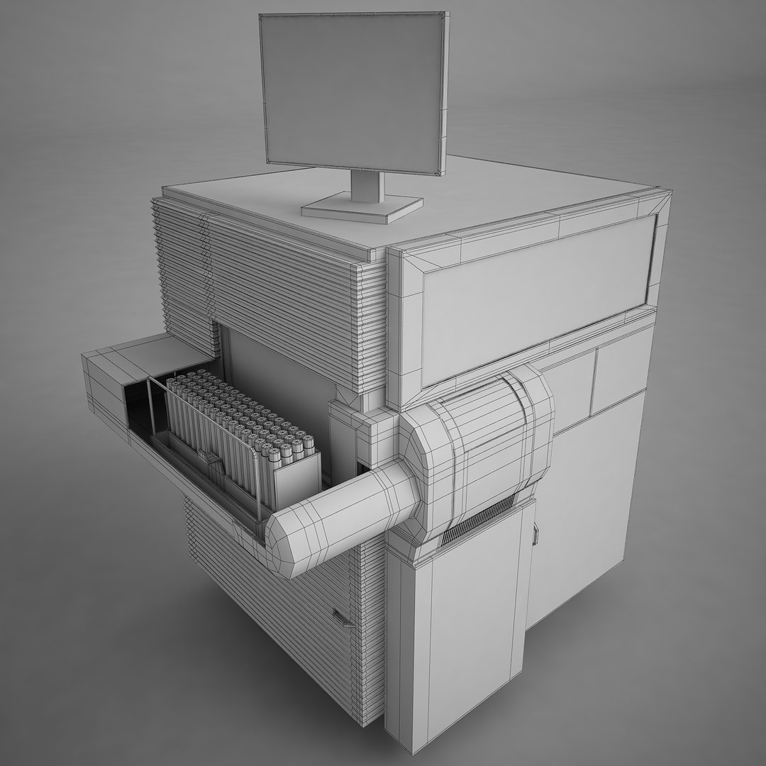 Diagnostica Stago Sta-r 3d Model