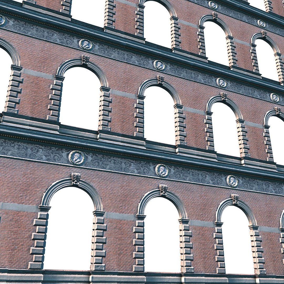 3d Model Old Window Scan 8k