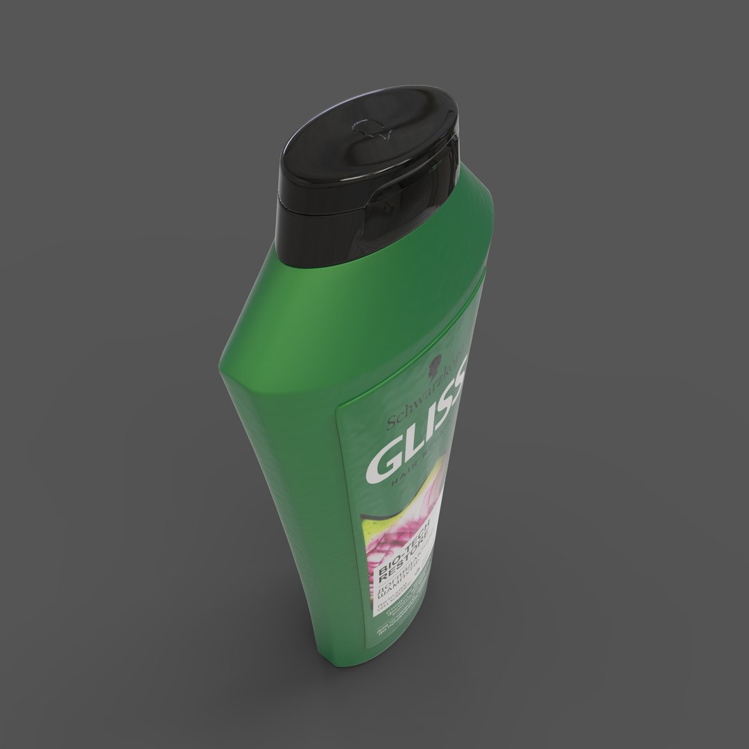 3D Shampoo Schwarzkopf Gliss Bio-Tech Restore 400ml Model - TurboSquid ...