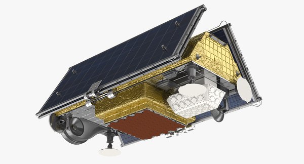 3D satellite 3 model - TurboSquid 1281020