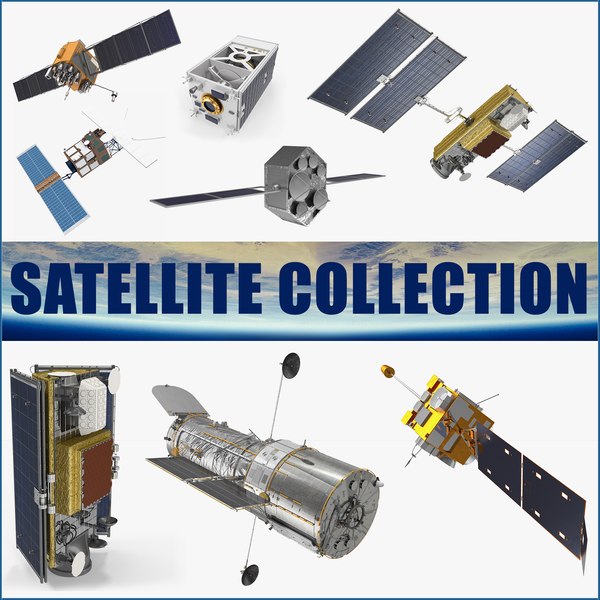 Communication Satellite 3D Models for Download | TurboSquid