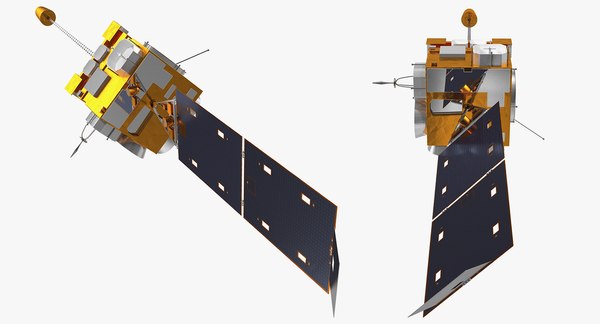 3D satellite 3 model - TurboSquid 1281020
