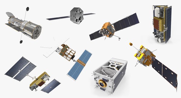 3D satellite 3 model - TurboSquid 1281020