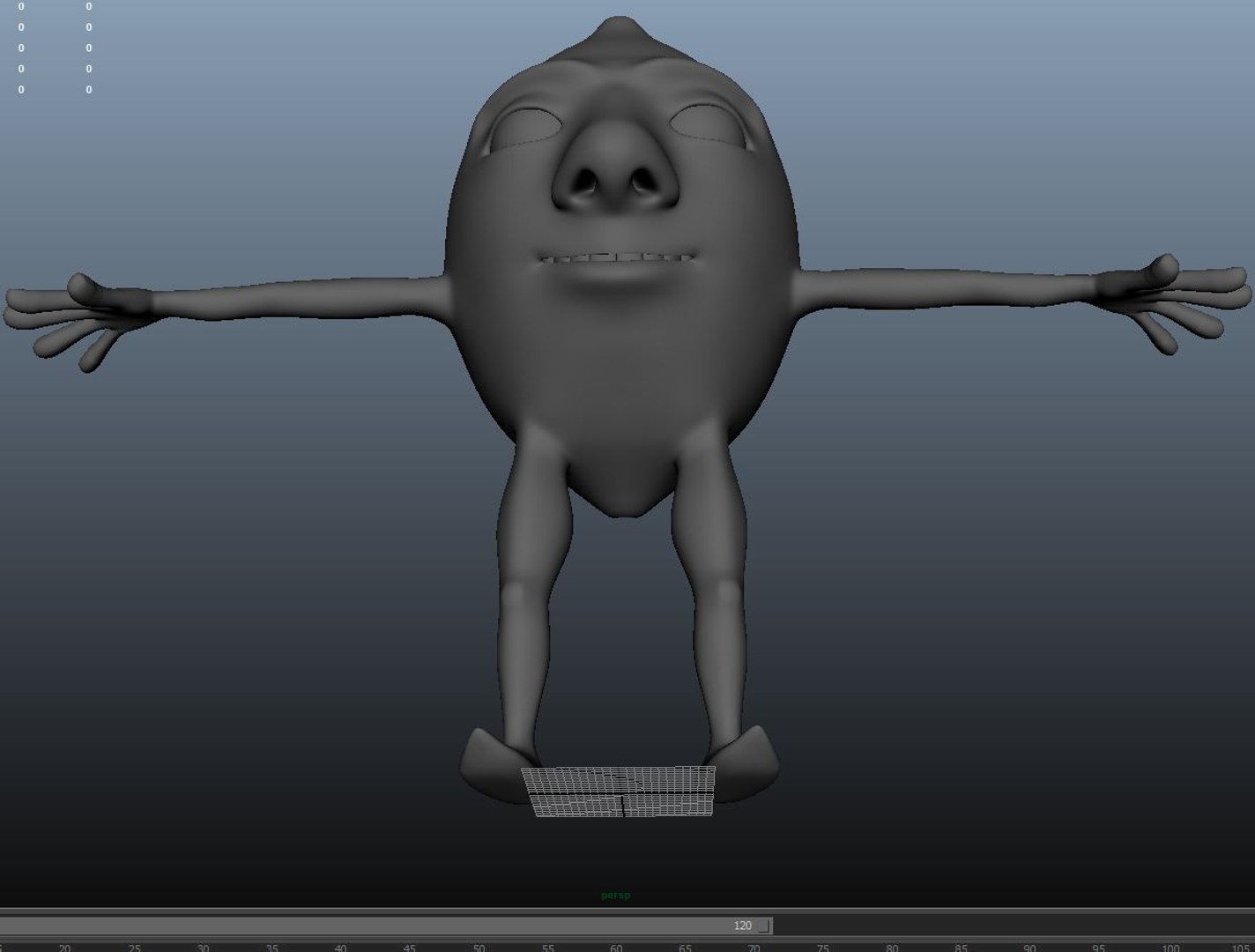 Free Lemon Cartoon 3d Model