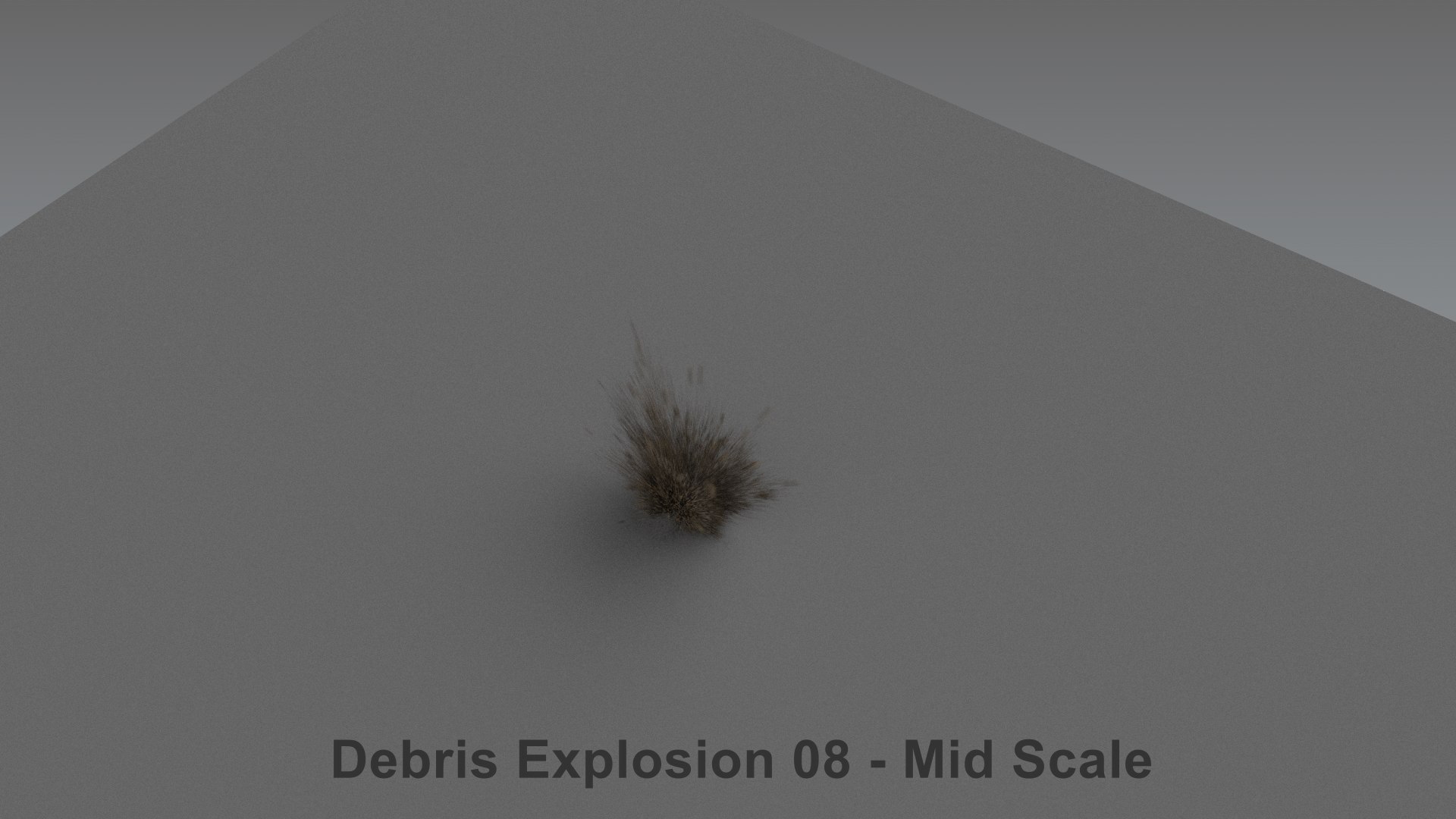 3D Debris Explosion 08 - Mid Scale - TurboSquid 1822087