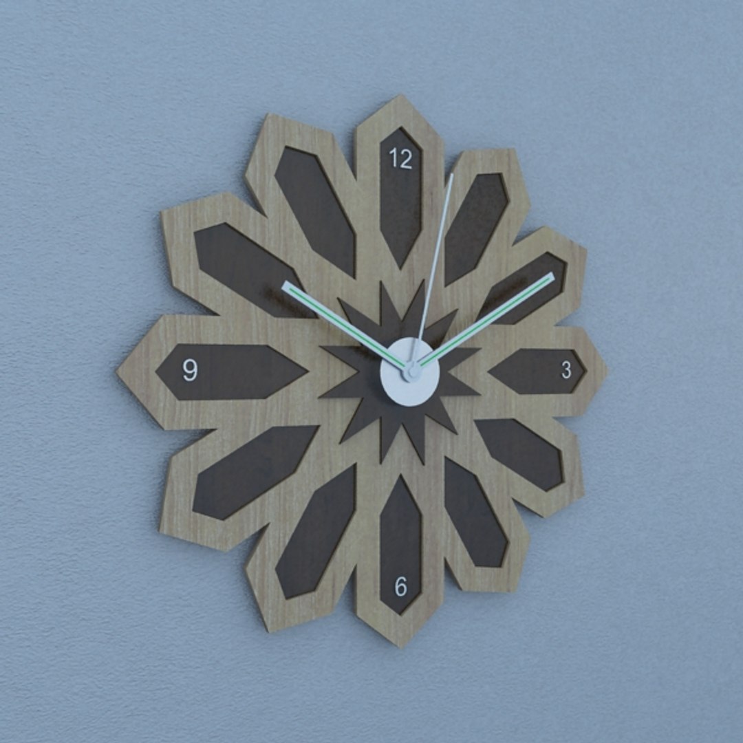 3D Traditional Moroccan Clock - TurboSquid 1305828