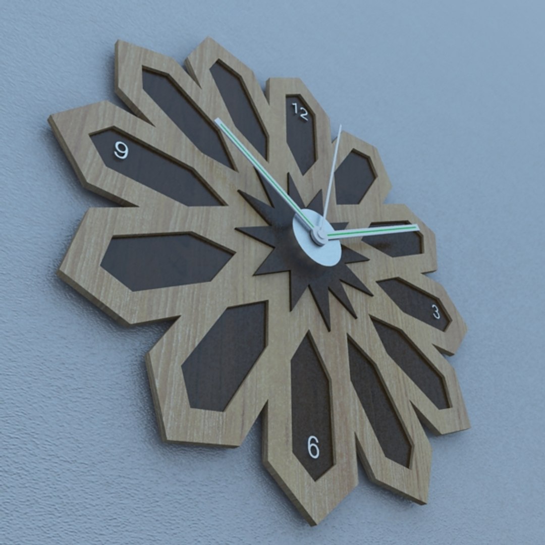 3D Traditional Moroccan Clock - TurboSquid 1305828