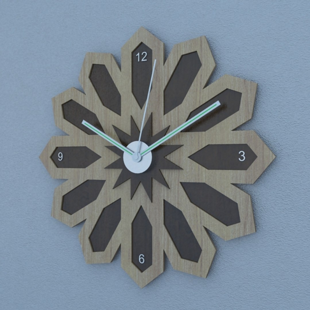 3D Traditional Moroccan Clock - TurboSquid 1305828