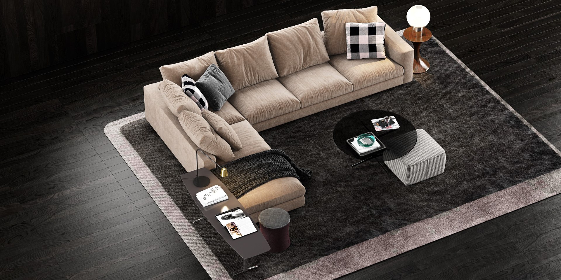 Minotti Andersen Line Sofa 3D Model - TurboSquid 1593917