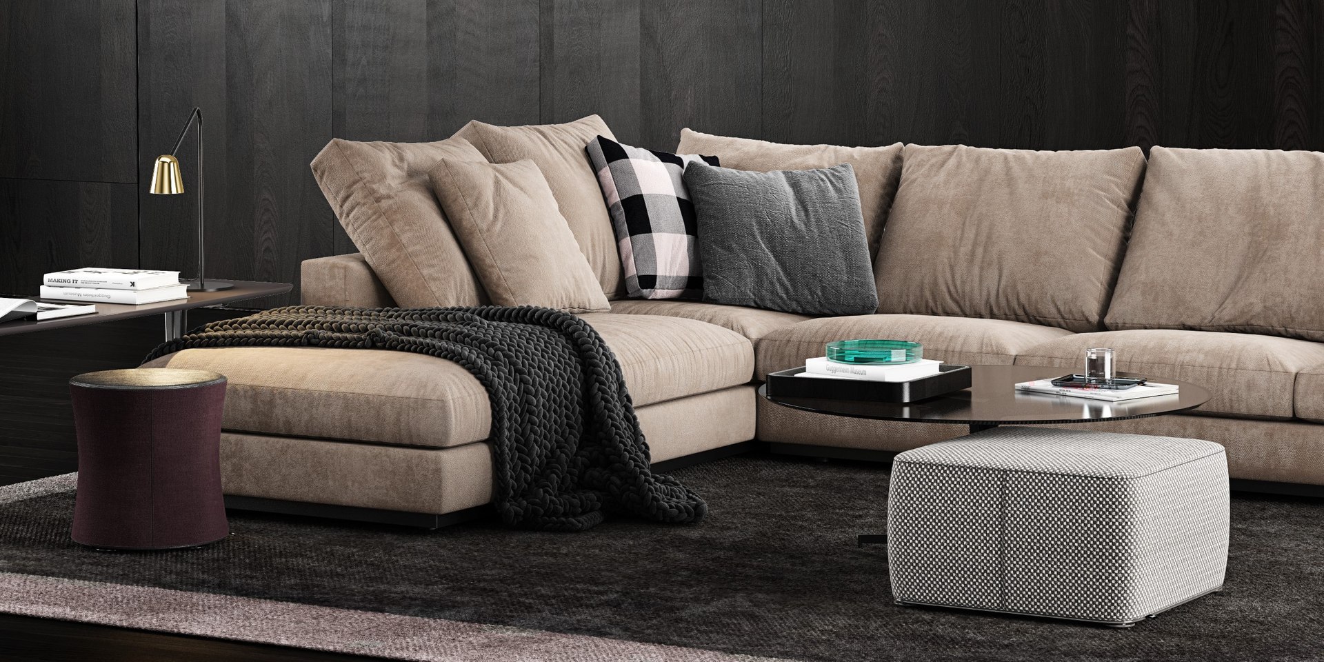 Minotti Andersen Line Sofa 3D Model - TurboSquid 1593917