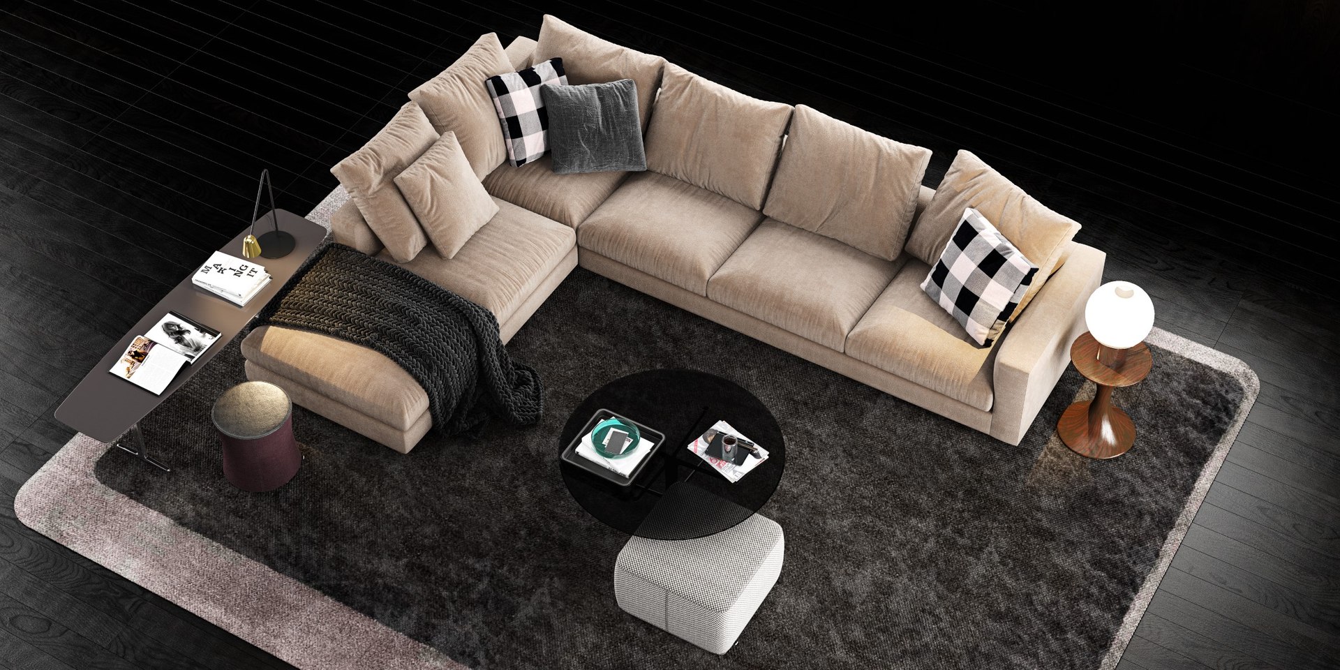 Minotti Andersen Line Sofa 3D Model - TurboSquid 1593917