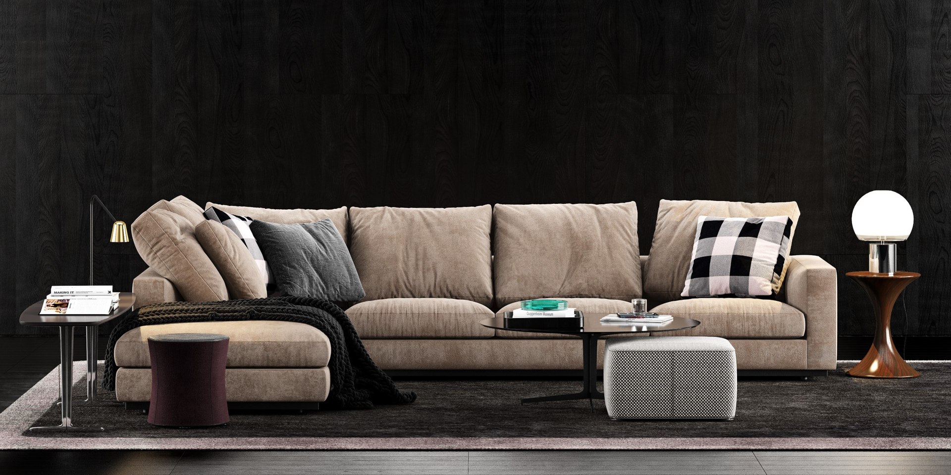 Minotti Andersen Line Sofa 3D Model - TurboSquid 1593917