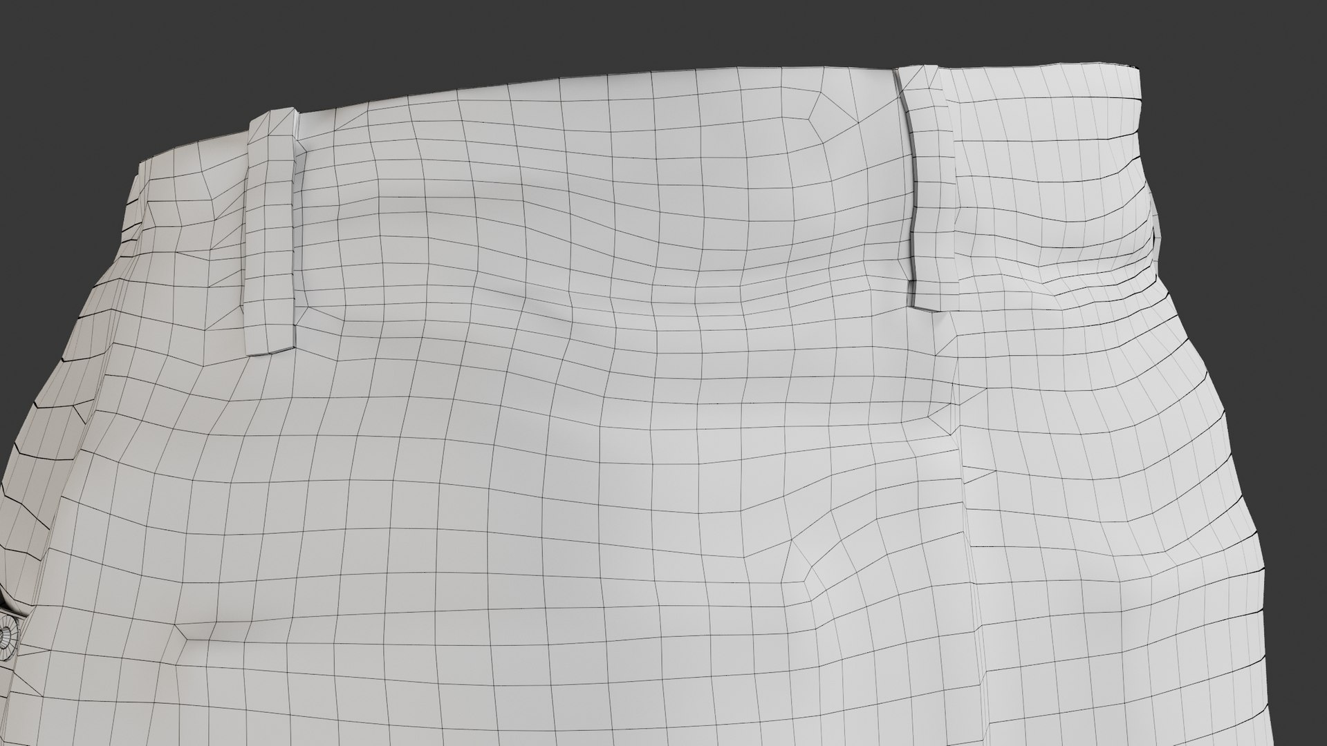 3D mesh women s jean model - TurboSquid 1660405