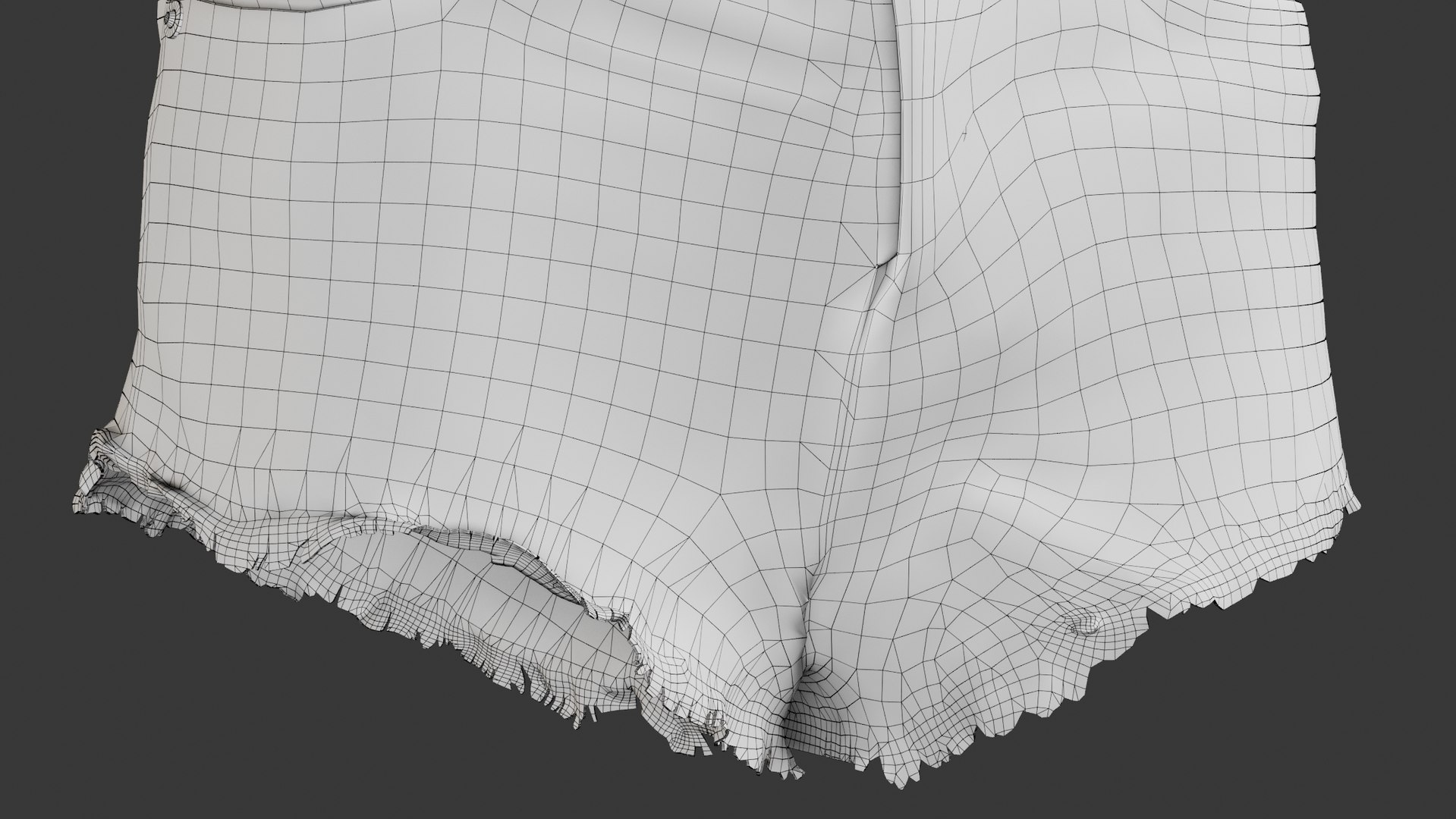 3D mesh women s jean model - TurboSquid 1660405