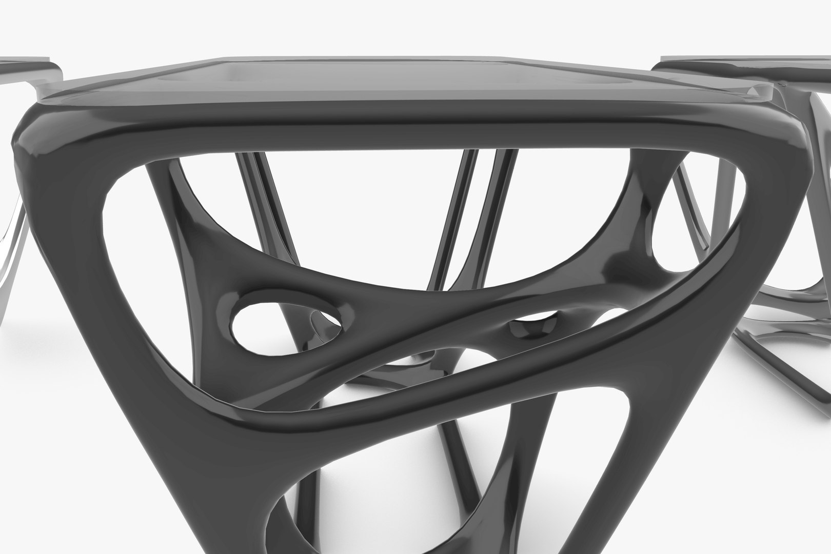 3D Skeleton Steel Tables - TurboSquid 1963166