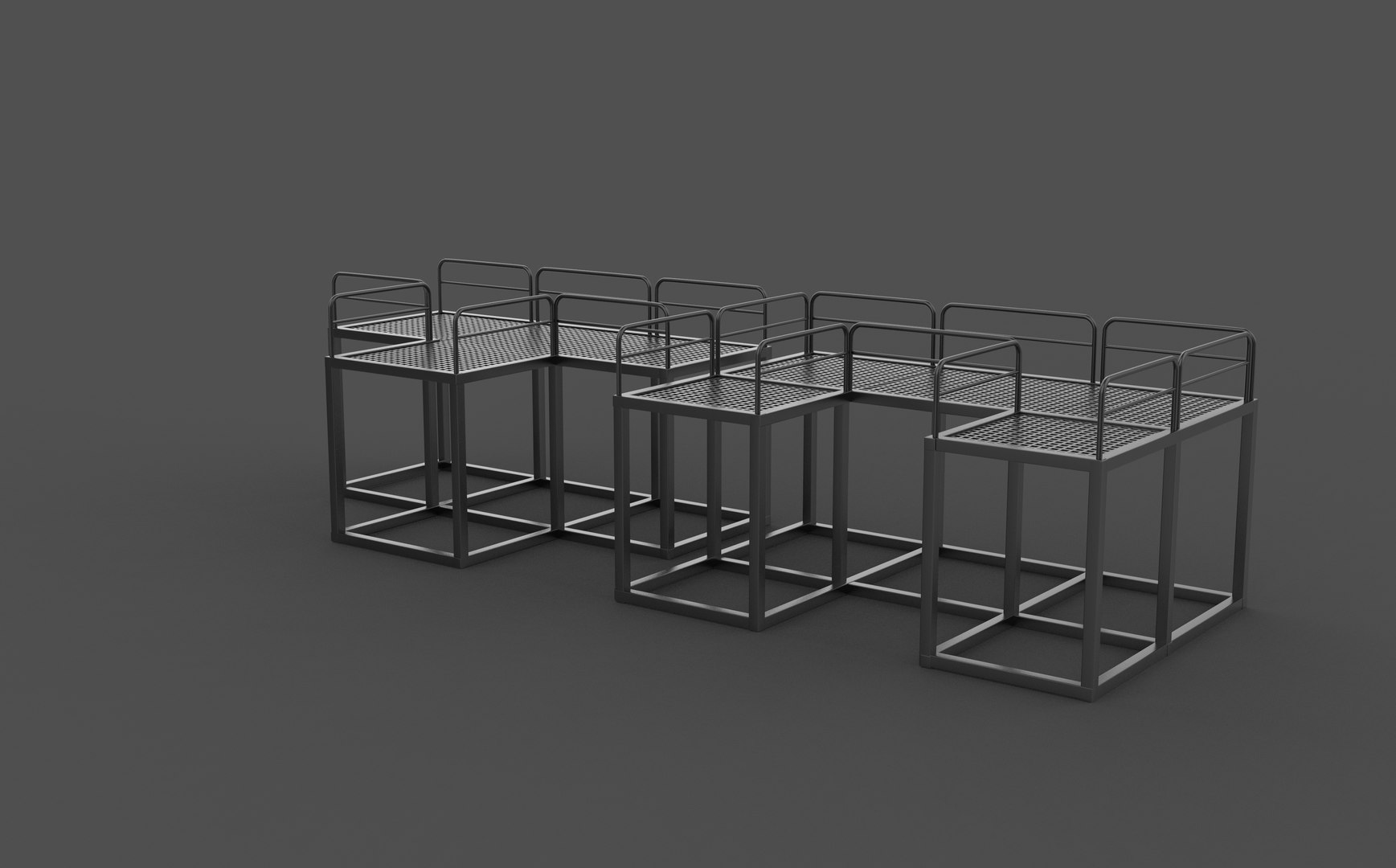 Modular Platform 3D Model 3D Model - TurboSquid 2340461