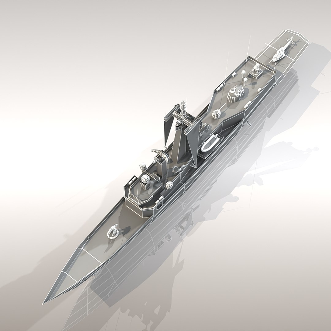 Hmas Newcastle Ffg 06 3d 3ds