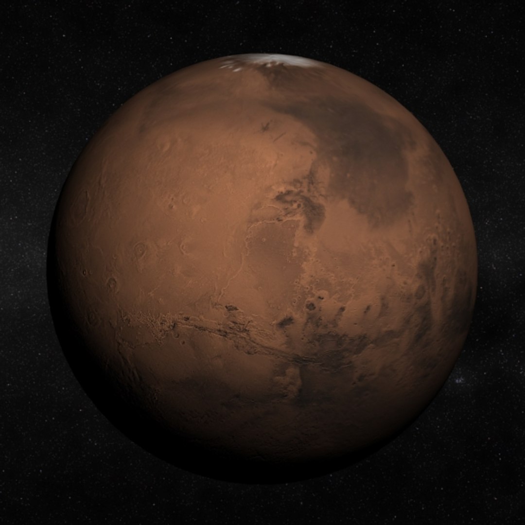 3d mars