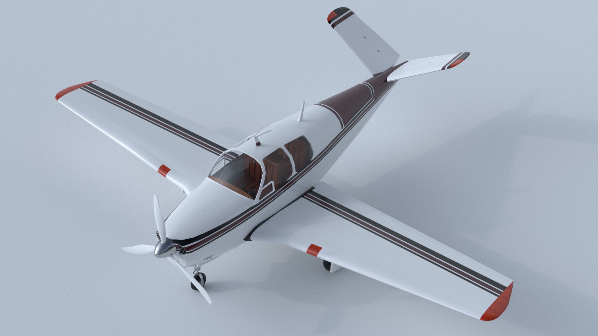 3D Model Beechcraft Bonanza - TurboSquid 1763821