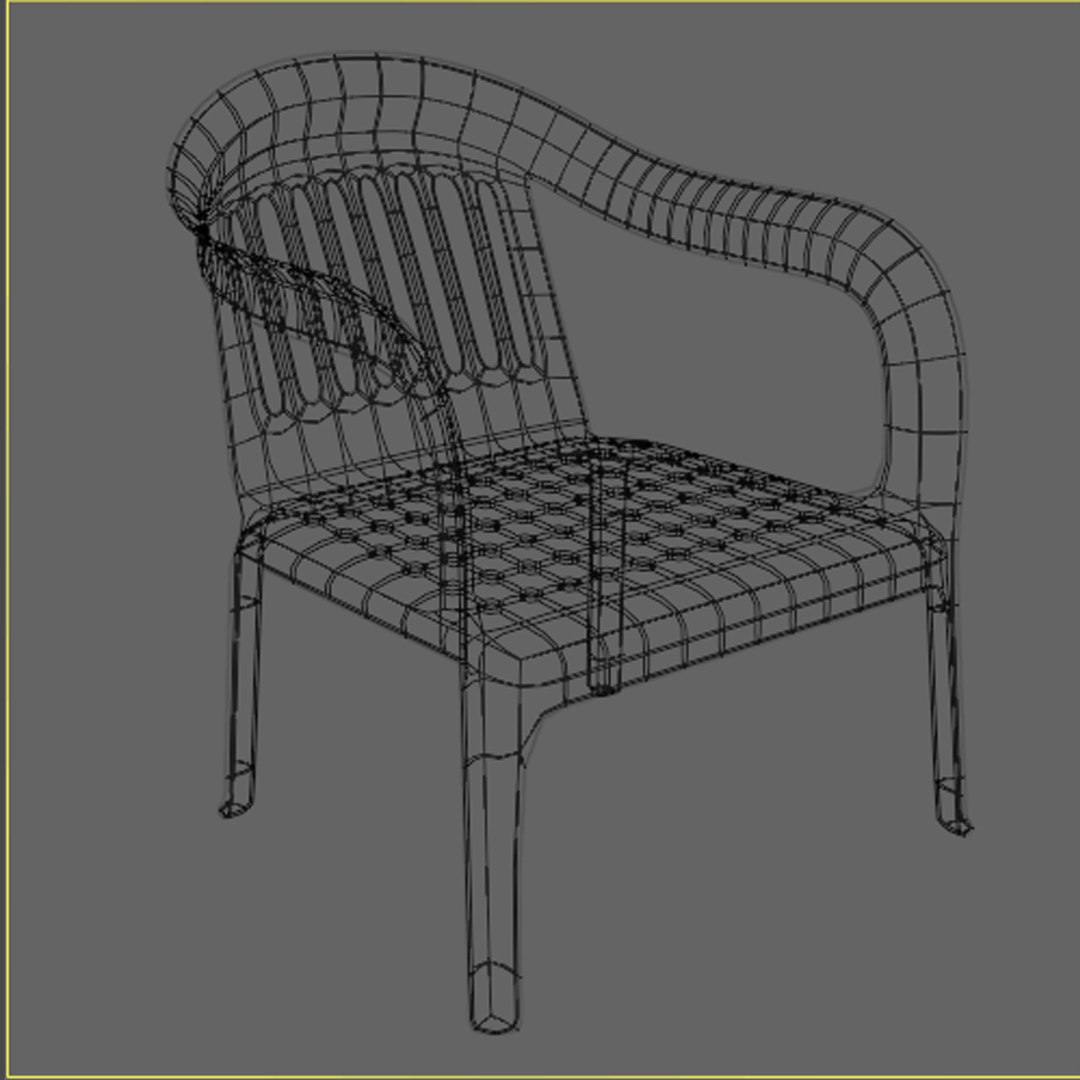 Plastic Chair 3D - TurboSquid 2002383