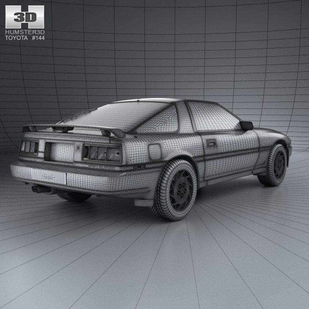 3d Toyota Supra 1986 Model