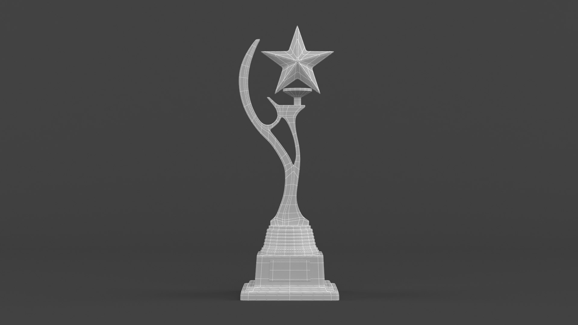 Gold Trophy Cups 3D Model - TurboSquid 2368483