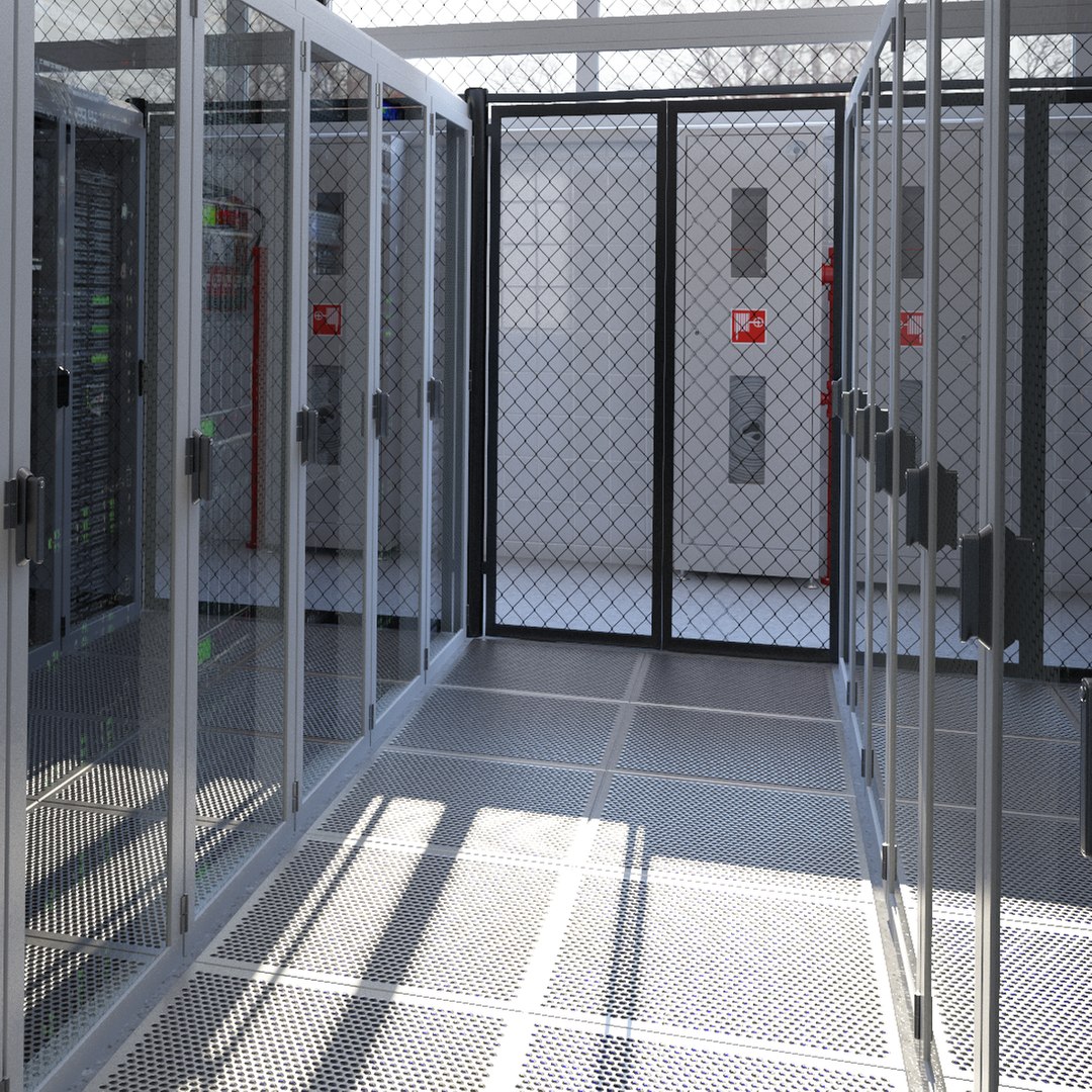 Data Center 2 3D model - TurboSquid 2015551