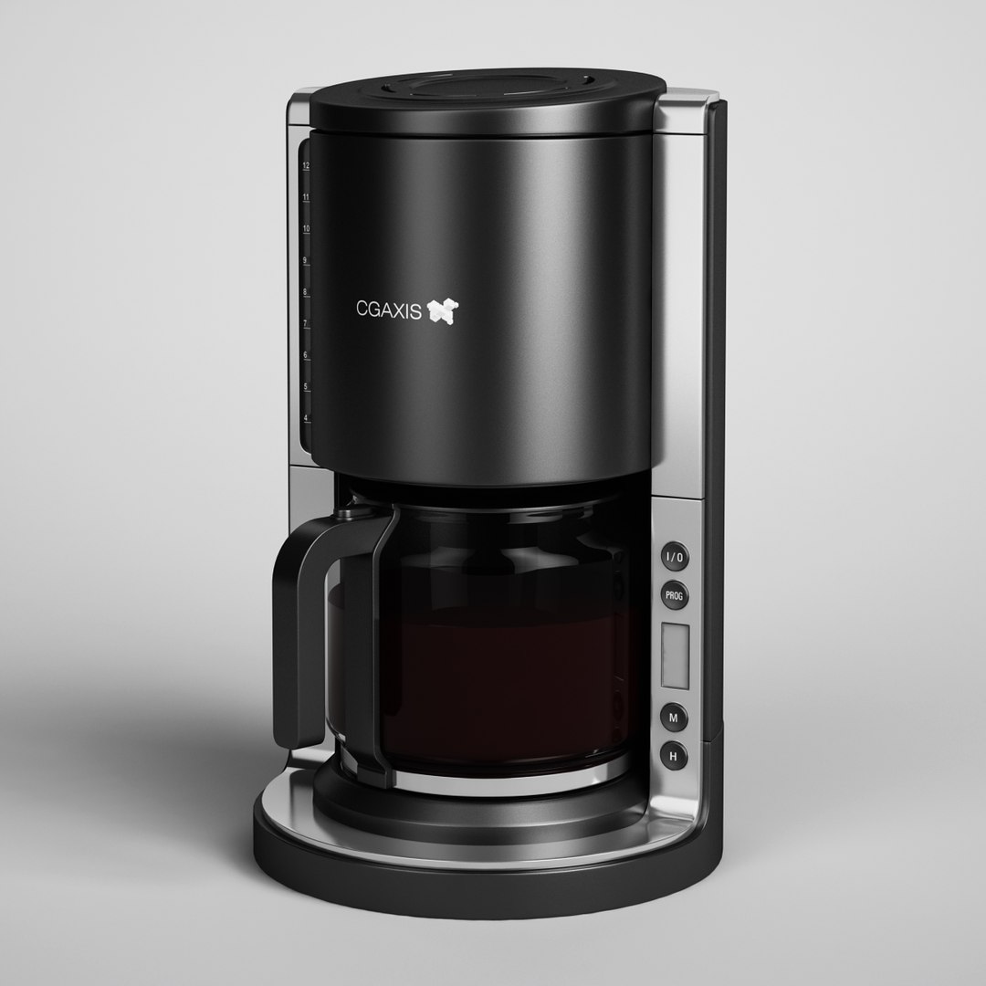 3d Model Coffee Maker 07